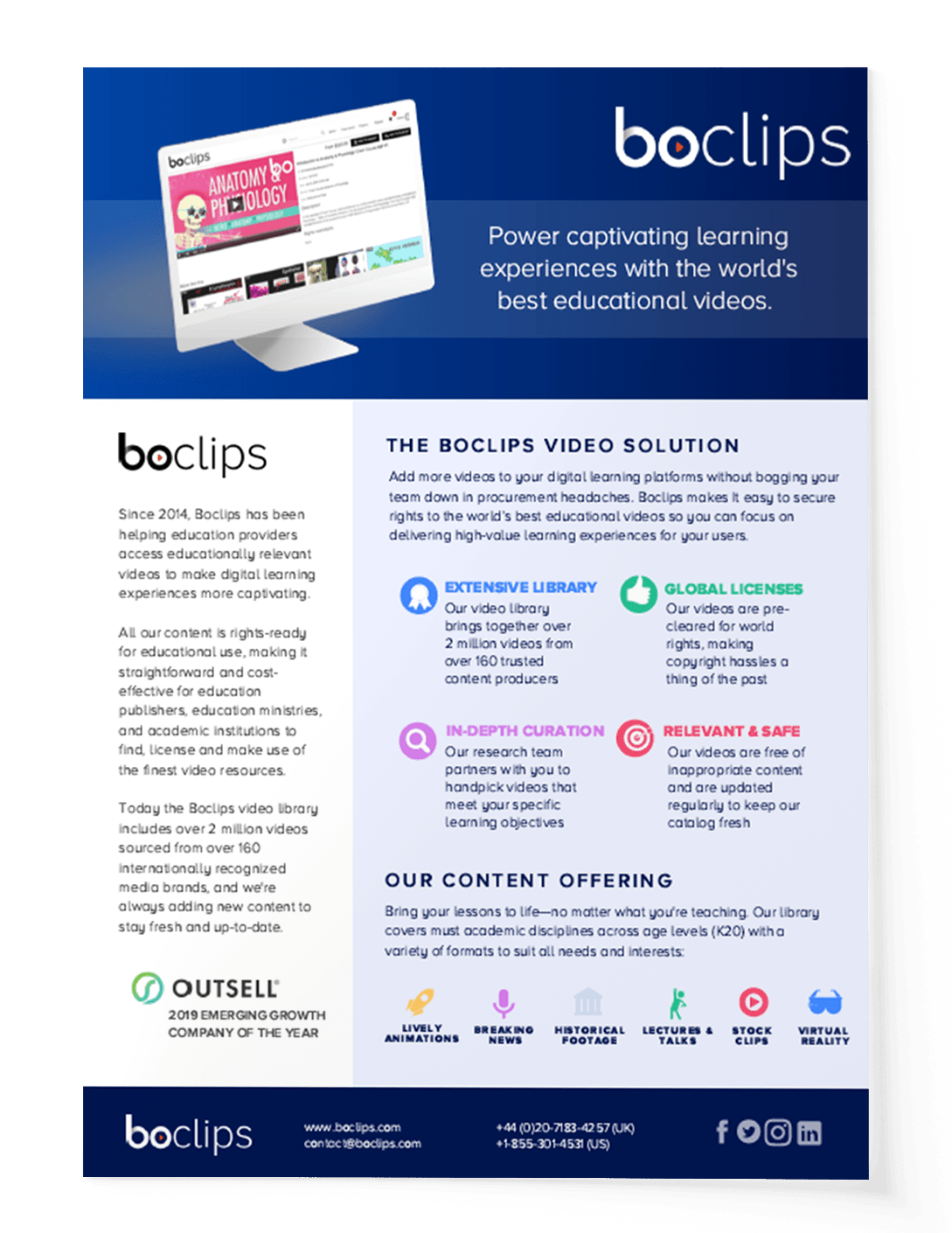 Curated Educational Videos for Courseware Creators | Boclips