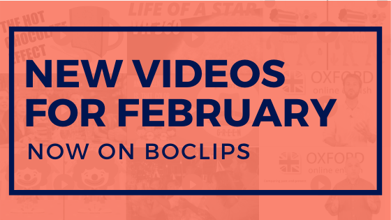 New Videos on Boclips This Month!
